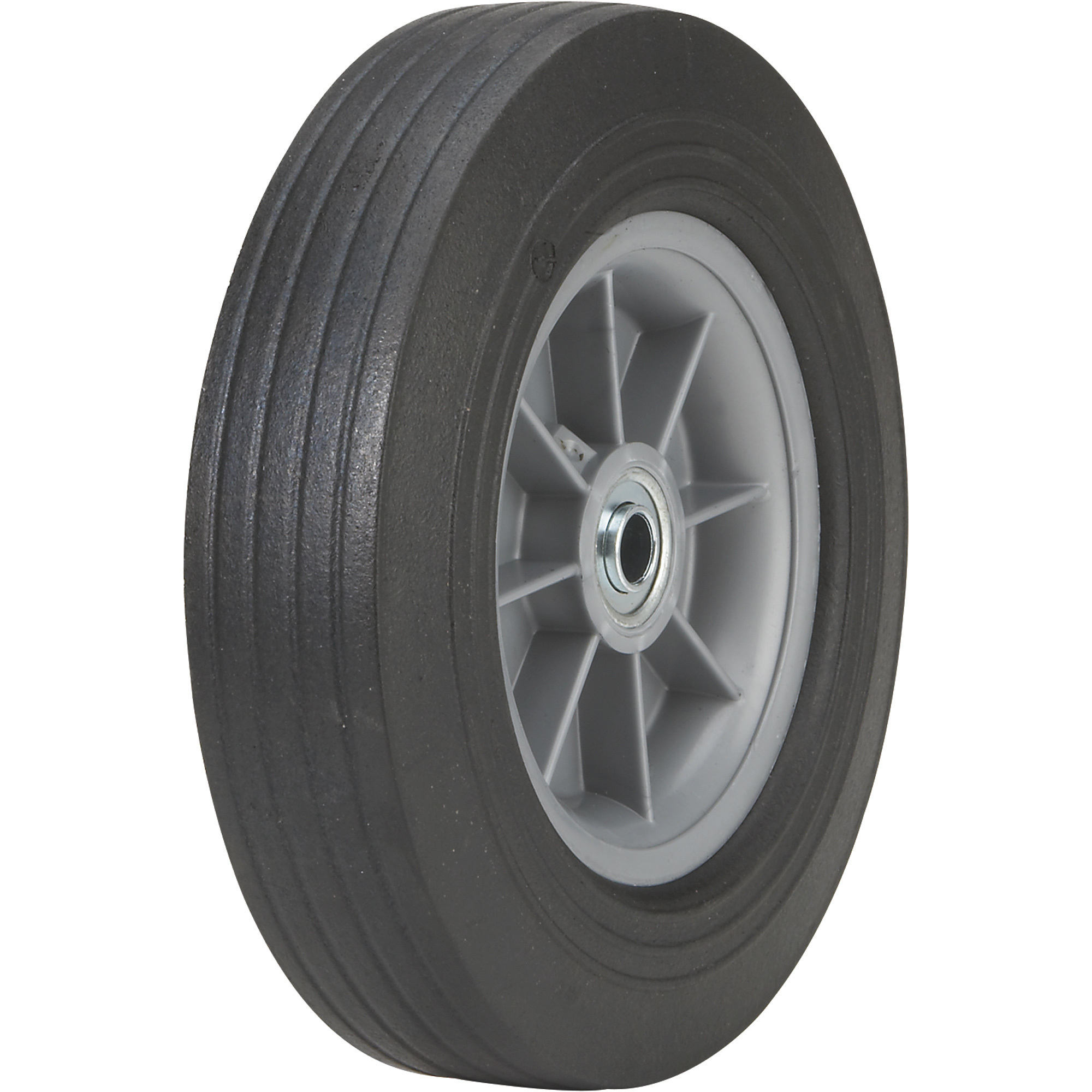 Martin Flat Free Solid Rubber Tire And Poly Wheel 10 X 2 75 Tire